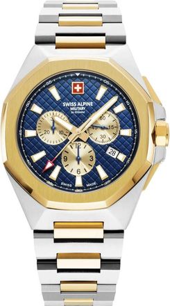 Swiss Alpine Military Homme, Accessoires, Jaune, Taille: ONE Size Avenger Chronograph