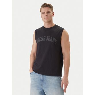 Guess Tank-Top M6GPB2 K8FQ4 Schwarz Regular Fit