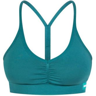 Smilodox Damen BH Solid Scrunch Icon