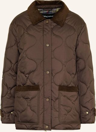 Darling Harbour Darling Harbour Steppjacke braun