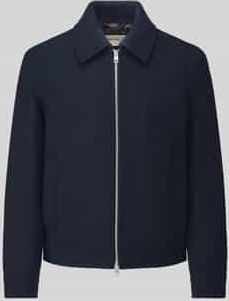 Selected Blouson aus Woll-Mix mit Zweiwege Rei&szlig;verschluss