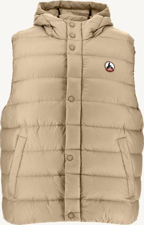 Jott Doudoune l&eacute;g&egrave;re sans manche Beige Michael - Taille XXL