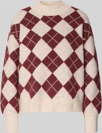 Ichi Strickpullover im Allover-Look Modell EDEEN