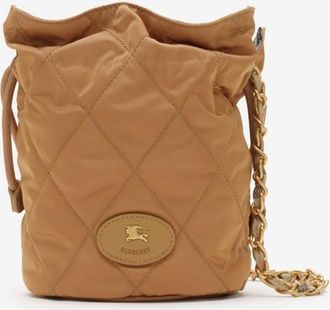 Burberry Sac pochon Horseshoe réversible à chaîne