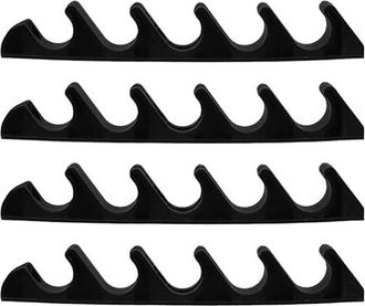 Garneck Lot De 4 Boucles De Support pour Chaise Longue : Connecteur Inclinable R&eacute;glable &Agrave; 5 Positions - Ajusteur De Meubles De Patio pour Le Camping, La Plage