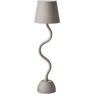 Beliani Beliani - Lampe de Table Moderne en Aluminium avec Interrupteur Tactile Sans Fil C&acirc;ble usb Int&eacute;rieur Ext&eacute;rieur Beige Vouga