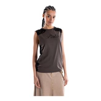 Pinko Dawn Tank - - Tops - Damen - Braun - XS