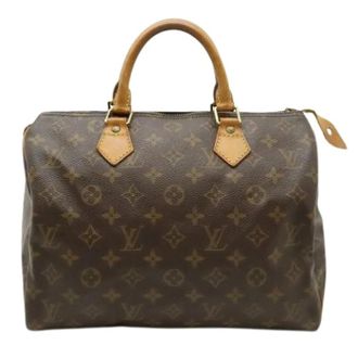 Louis Vuitton Sac &agrave; main pr&eacute;-poss&eacute;d&eacute; en toile Monogram - Femme - Pre-owned - Brun - Taille: ONE Size