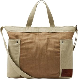 A.P.C. A.p.c. - Cabas Jardin - Homme - Sacs - Beige - Taille: ONE Size