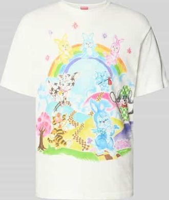 Kenzo T-Shirt mit Allover-Motiv-Print