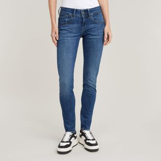 G-Star Lynn Mid Skinny Jeans - Mittelblau - Damen