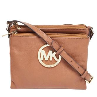 Michael Kors Pre-owned Leder Schultertasche - - Pre-owned - Damen - Braun - ONE SIZE