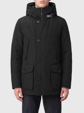 Woolrich Anorak-Parka von aus Baumwollmischung mit gef&uuml;tterter Kapuze