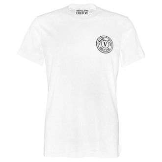 Versace T-Shirts und Polos - - Tops - Herren - Wei&szlig; - L