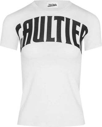Jean Paul Gaultier t-shirt à imprimé Gaultier - Blanc