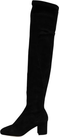 Dolce & Gabbana Femme, Chaussures, Noir, Taille: 36 EU Bottes Over-knee