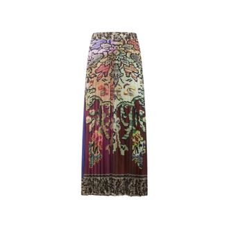 Pierre-Louis Mascia Ceto Plissee-Maxirock - - Skirts - Damen - Mehrfarbig - M