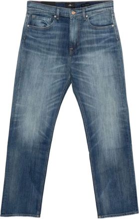 7 For All Mankind Homme, Jeans, Bleu, Taille: W34 Easy Straight