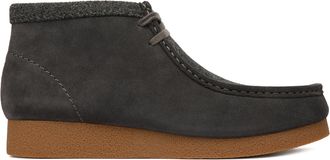 Clarks Schnürschuhe Clarks WallabeeEVO BT 26183994 Grau
