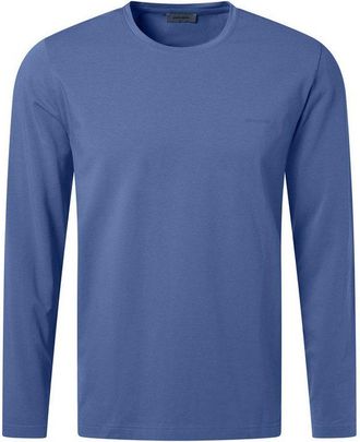 Pierre Cardin Langarmshirt (1-tlg) mit Rundhalsausschnitt