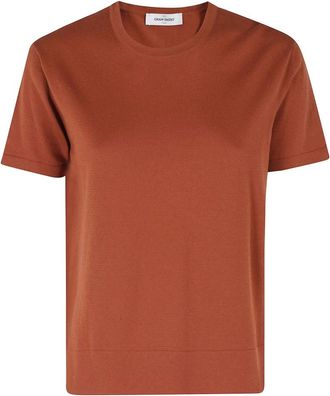 Gran Sasso Femme, Pulls, Brun, Taille: 40 FR Pull ras du cou