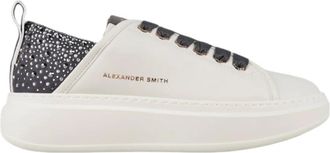 Alexander Smith Femme, Chaussures, Blanc, Taille: 37 EU Wembley Baskets