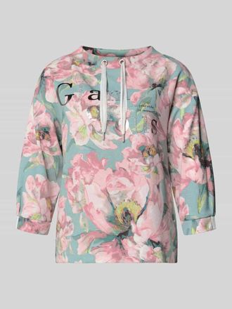 Betty Barclay Sweatshirt mit 3/4-Arm und Kordelzug
