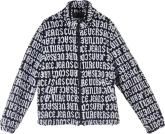 Versace Jeans Couture Homme, Vestes, Multicolore, Taille: L Giacca Teddy Logo Gotico