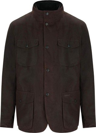 Barbour VESTE OGSTON WAX MARRON BARBOUR