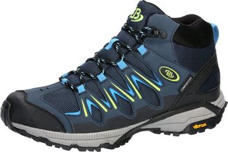 Brütting Unisex Expedition Mid Traillaufschuhe, Marine/blau/Lemon, 37 EU