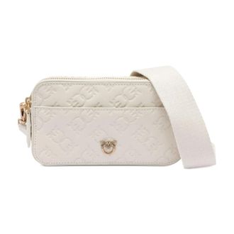 Pinko Wei&szlig;e Crossbody-Kameratasche - - Bags - Damen - Wei&szlig; - ONE SIZE