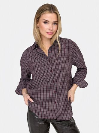 Only Hemd Fenna 15375372 Violett Oversize