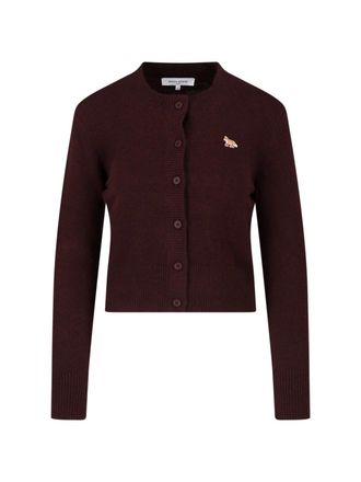 Maison Kitsun&eacute; Strickjacke Baby Fox