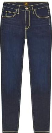 Lee Womens Scarlett High Jeans, Deep Dye, 33/33