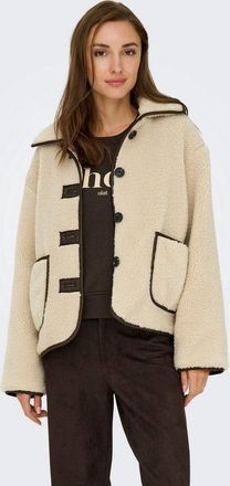 Jacqueline de Yong Pl&uuml;schjacke JDYNOELLA LIFE TEDDY JACKET OTW NOOS Kunstfaser