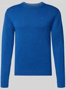 Tom Tailor Regular Fit Strickpullover aus reiner Baumwolle