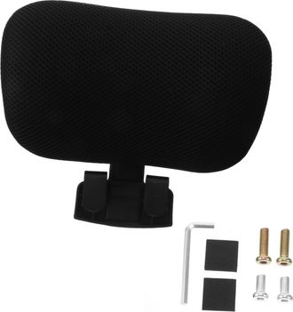 Aboofan Verstellbare Kopfstützenbefestigung für Bürostuhl Bohren Ergonomisches Nackenstützkissen Passend für Computer und Drehstühle Stabiles Material Einfach