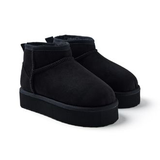 Gioseppo Damen Brooten Oxford-Stiefel, Schwarz, 36 EU