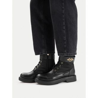 Love Moschino Schn&uuml;rschuhe LOVE MOSCHINO JA24024G1NIN100A41 Schwarz