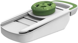 Biesse MALIS C100/31 Gemüsehobel, multifunktional, mit 4 austauschbaren Klingen, Polypropylen/Gummi, 30 x 15 x 11 cm