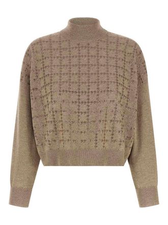 Brunello Cucinelli Rundhalspullover - Beige