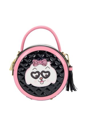 Mymo Schulranzen Schulranzen Frauen Schwarz Rosa