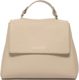 Orciani Femme, Sacs, Beige, Taille: ONE Size Sveva Media Soft