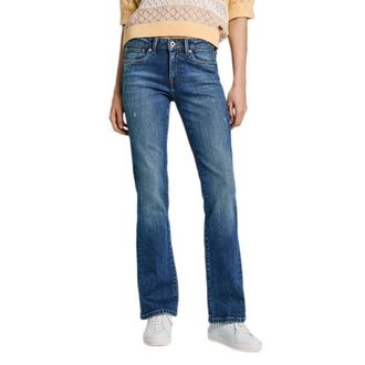 Pepe Jeans London Damen Bootcut Lw PL204732 Jeans, Blue (Denim-HV4), 29W / 32L