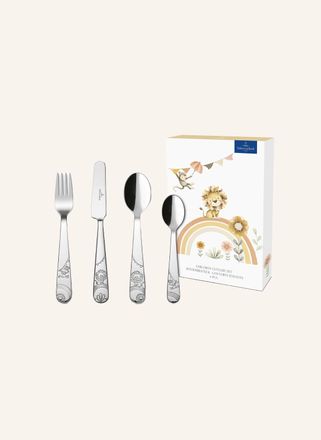 Villeroy & Boch Kinderbesteck 4tlg. Roar Like A Lion silber
