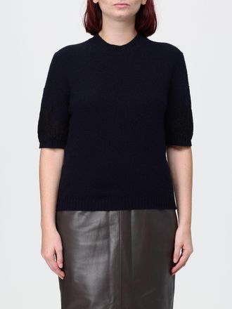 Alberta Ferretti Pull &agrave; manches courtes en cachemire &agrave; col rond