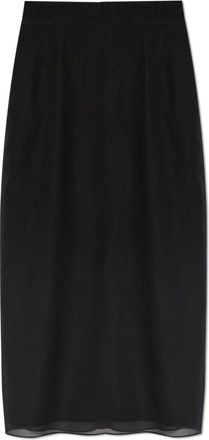 Dolce & Gabbana Seidenrock - - Skirts - Damen - Schwarzk - S