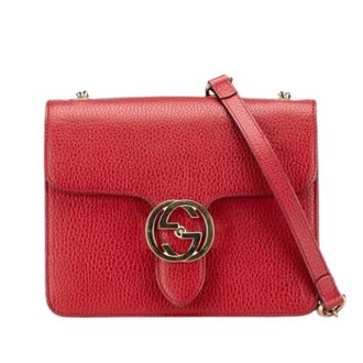 Gucci Sac bandouli&egrave;re doccasion - Femme - Pre-owned - Rouge - Taille: ONE Size