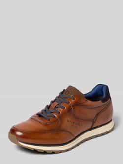 Bugatti Sneaker aus Leder mit Label-Detail Modell Cirino