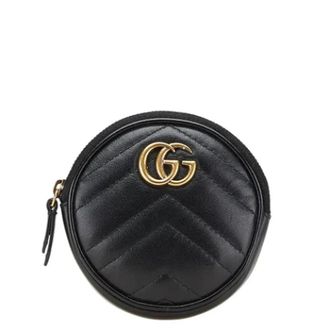 Gucci Pre-owned Leder-Portemonnaie - - Pre-owned - Damen - Schwarzk - ONE SIZE